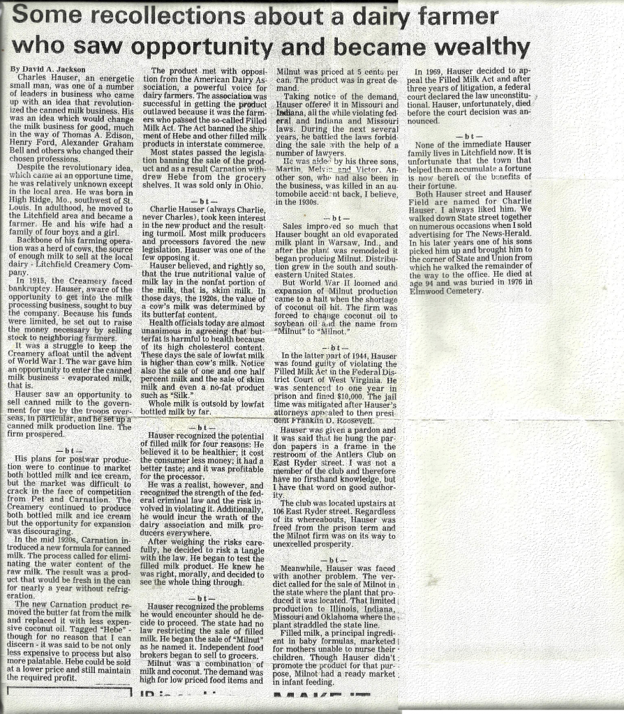 Josh Blackman » Constitutional Faces: Carolene Products Defendant ...